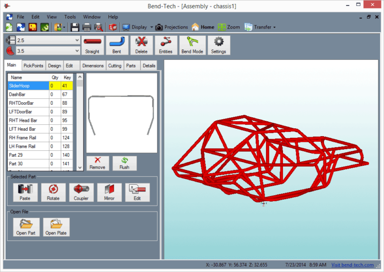 Bend-Tech SE Software