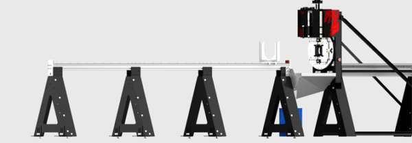 Dragon A400 CNC tube and pipe plasma cutter