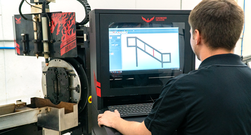 Handrails made easy - Bend-Tech