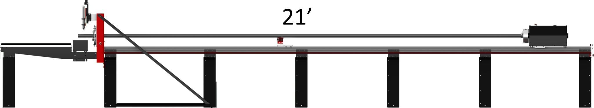 Dragon A250 CNC Tube and Pipe Plasma Cutter