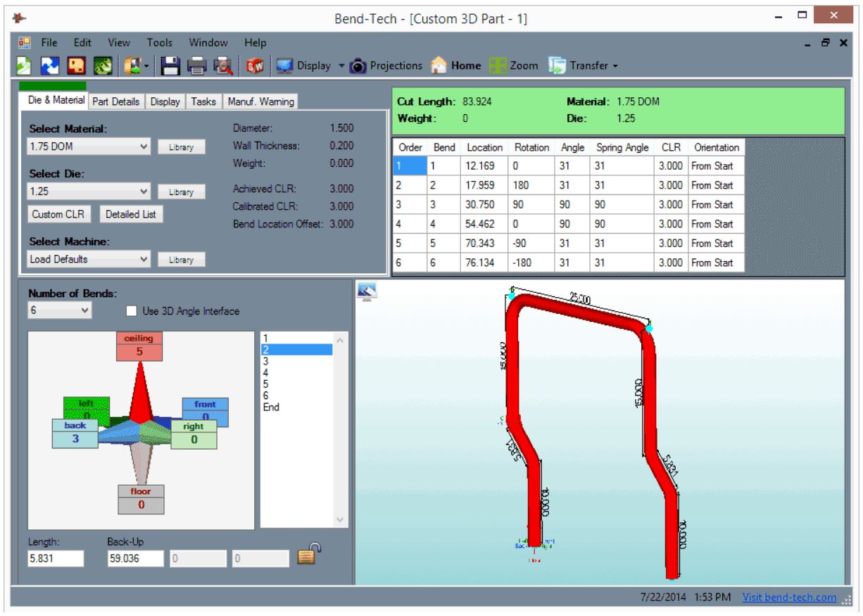 Bend-Tech PRO Software