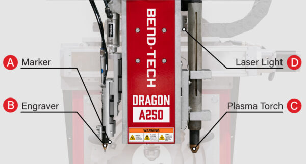 Dragon A250 CNC Tube and Pipe Plasma Cutter